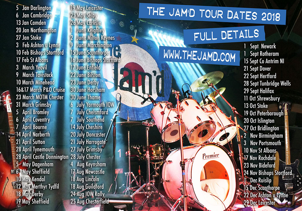 The Jam'd – UK's No.1 Tribute to The Jam